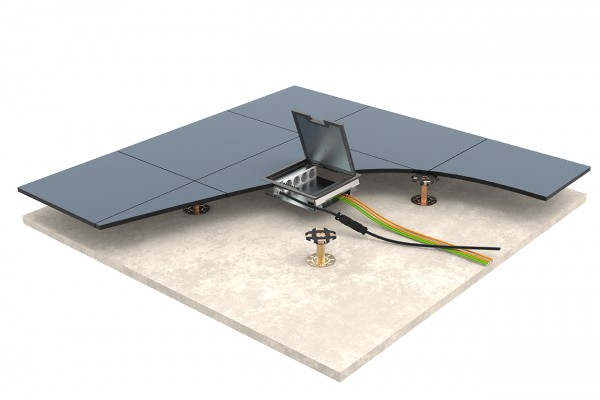 Vloerdoos instort, Vloerdoos Basic, Servicebox, Powerbox, Vloerpot ...